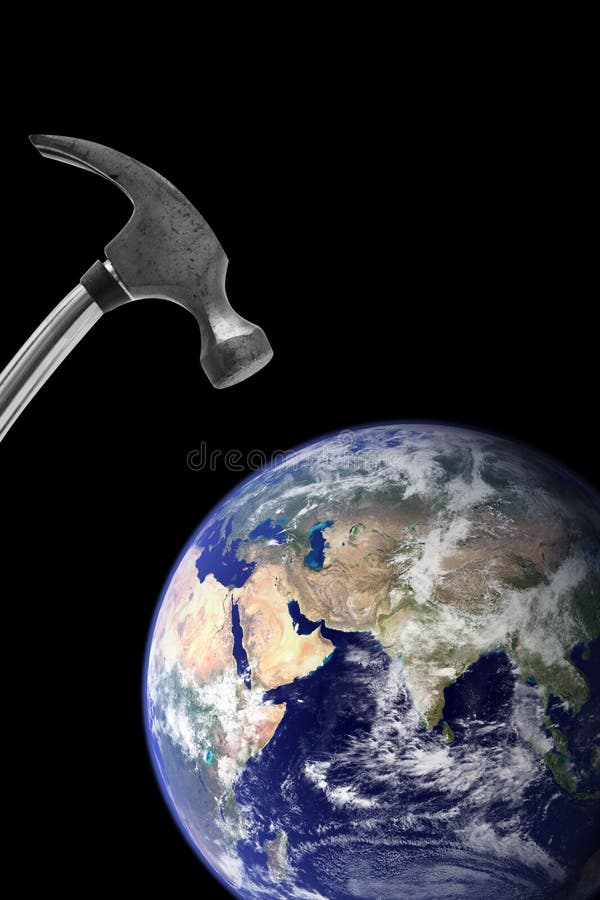 Hammer stock photo. Image of knock, destroying, emission - 10011886