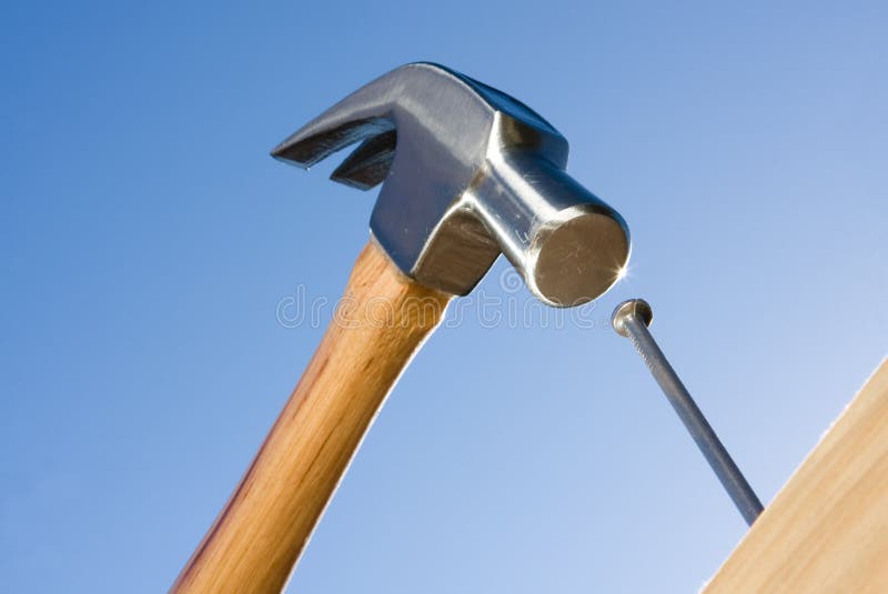 Hammer stock image. Image of hammer, building, carpentry - 17221197