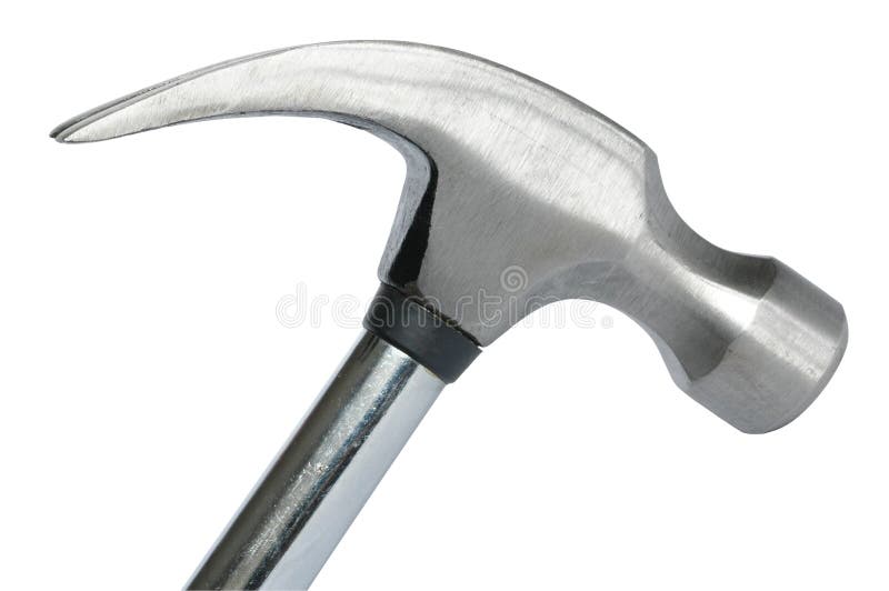 Hammer stock image. Image of strike, hammer, isolated, carpenter - 164481
