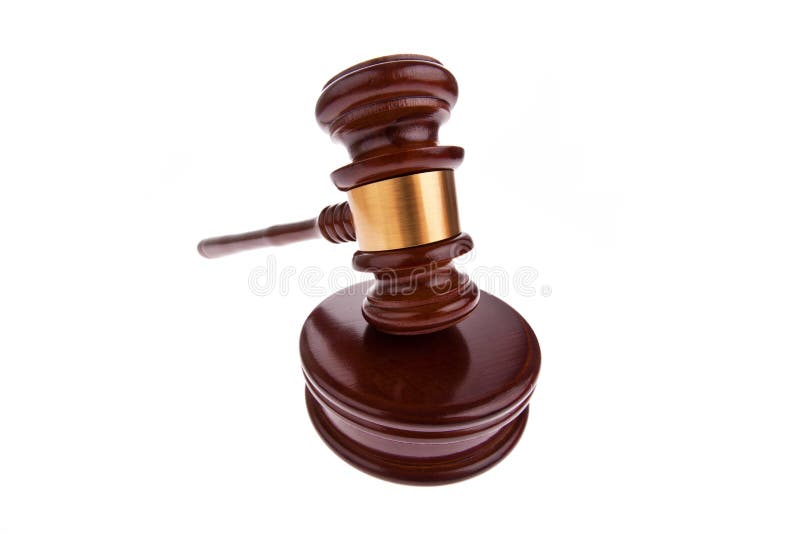 Hammer. Auktionhammer Bei Gericht. Stockfoto - Bild von urteil ...