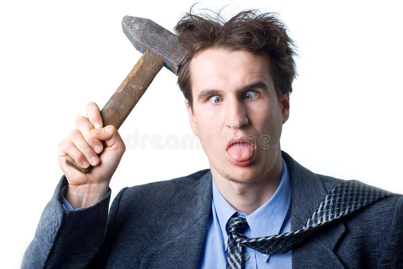 Hammer beat stock image. Image of life, isolated, ideas - 10249259