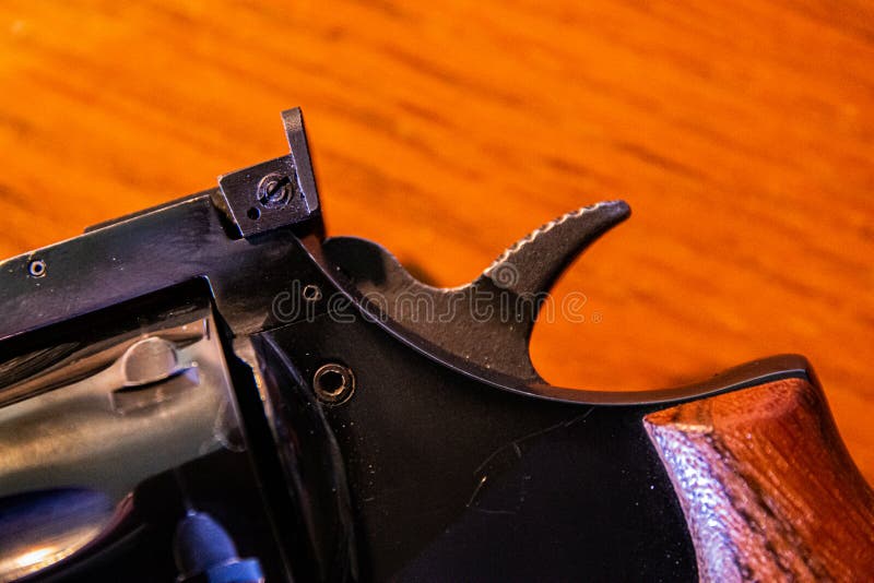 Revolver Hammer stock image. Image of trigger, iron - 229367577