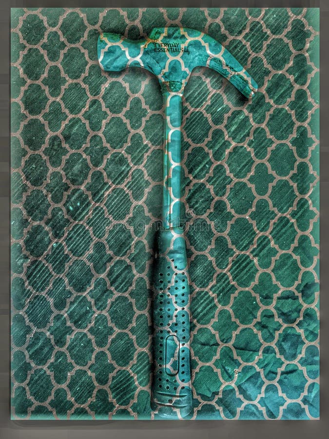 Hammer stock photo. Image of abstract, blue, pattern - 94331722