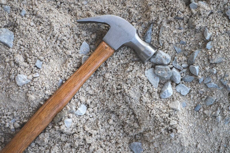 Hammer Building Construction Tools Stock Image - Image of brick, home ...