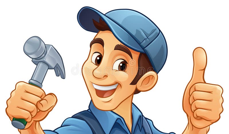 Handyman Cartoons Stock Illustrations – 224 Handyman Cartoons Stock ...