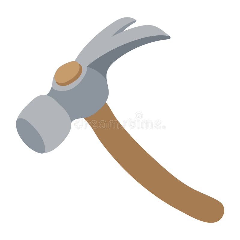 Hammer Cartoon Illustration Stock Vector - Illustration of icon, build ...