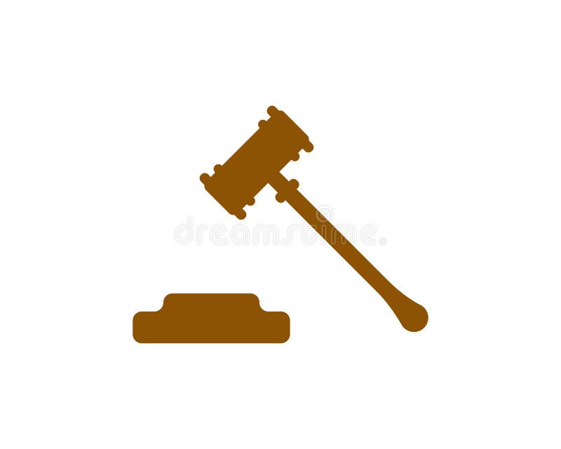 Hammer Court Vector Icon Design Illustration Stock Vector ... Hammer Court Vector Icon Design Illustration Stock Vector ...
