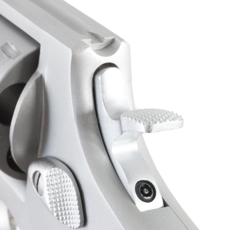 Revolver hammer stock image. Image of firearm, revolver - 10630105