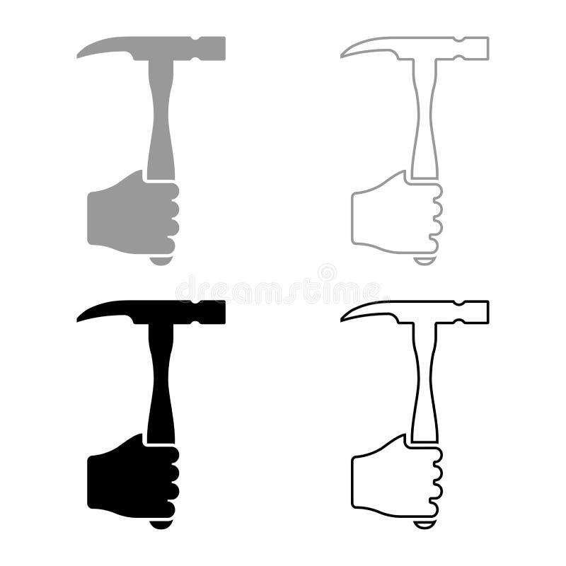Hand Holding Tool Set Vector Stock Illustrations – 2,058 Hand Holding ...