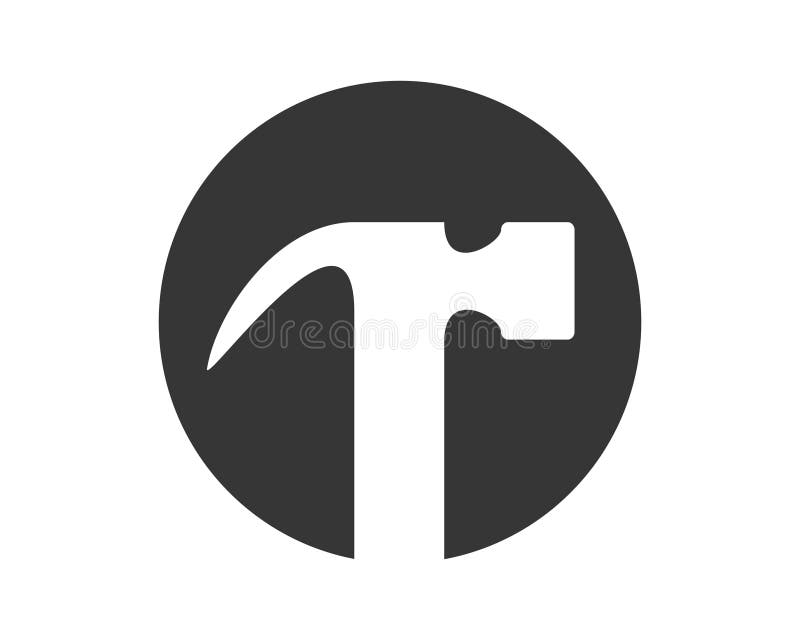 Hammer Handyman Logo Icon Template Stock Vector - Illustration of ...