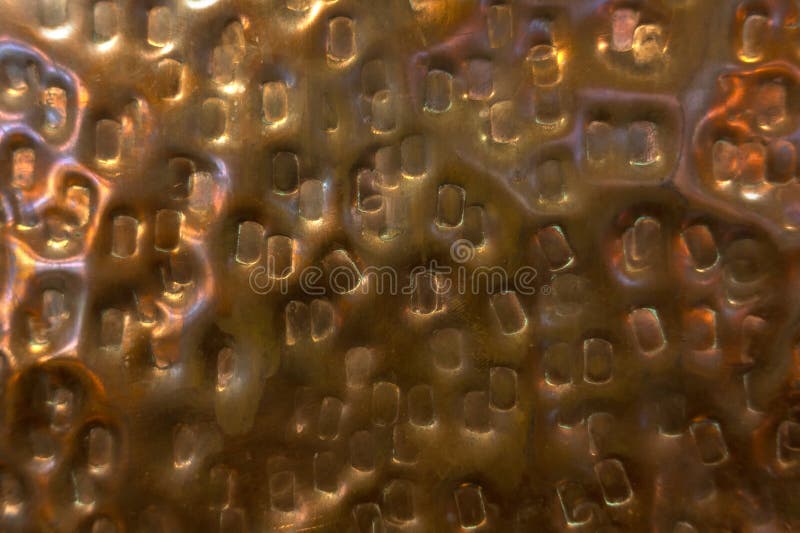 Hammer Hit Red Copper Modern Texture Background Stock Photo - Image of ...