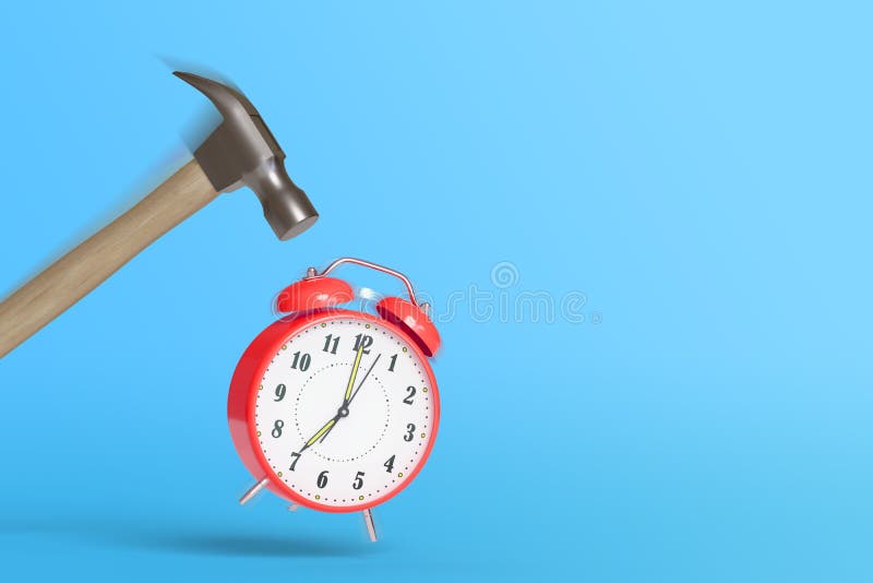 Alarm Clock Hammer Stock Illustrations – 432 Alarm Clock Hammer Stock ...