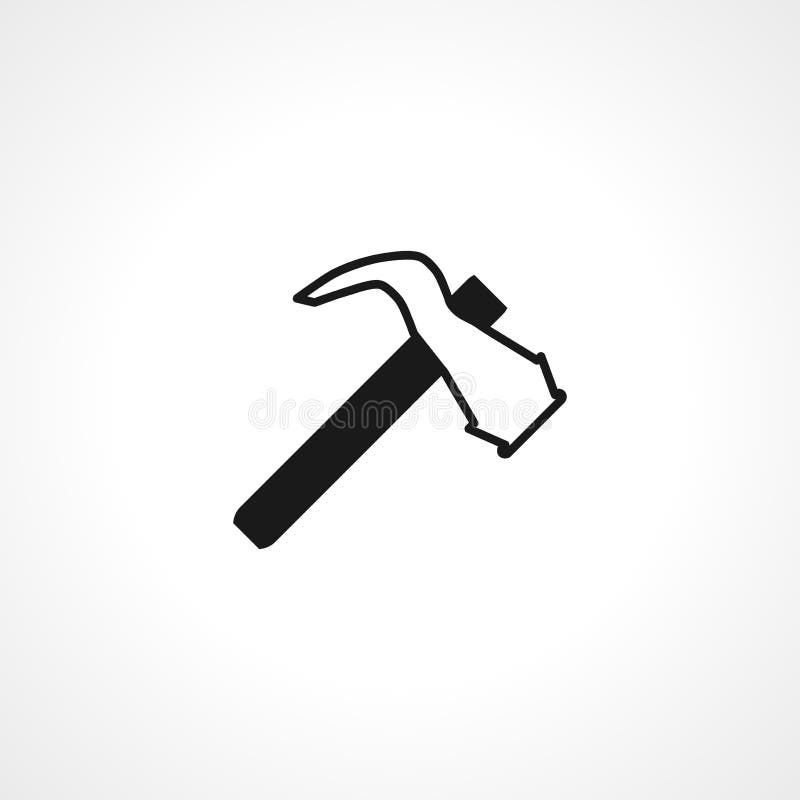 Hammer Icon. Hammer Vector Icon. Hammer Isolated Icon Stock Vector ...