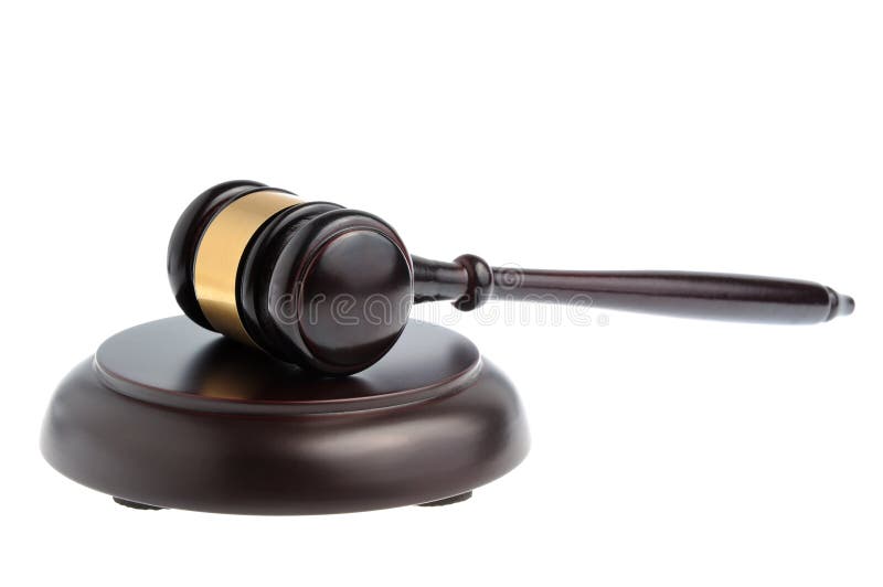 Judge hammer stock image. Image of barrister, symbol - 61161471
