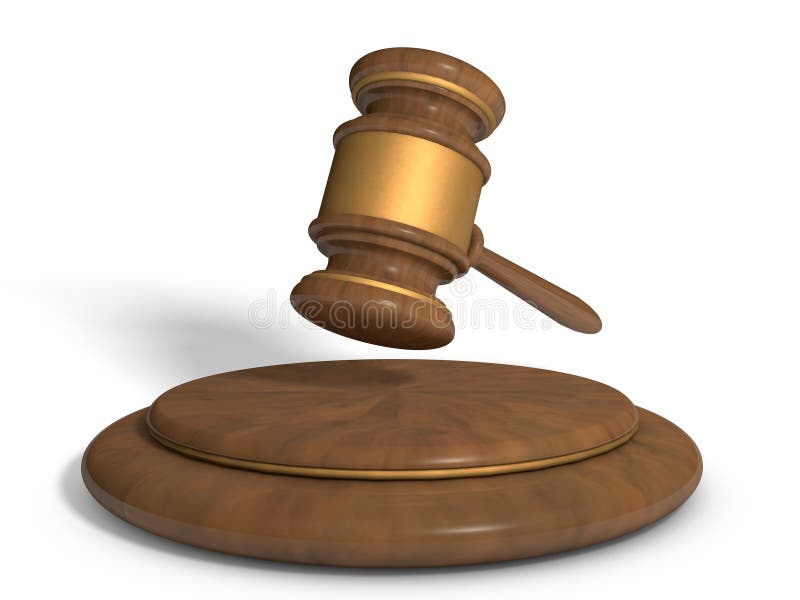 Hammer of justice stock illustration. Illustration of legal - 26361769