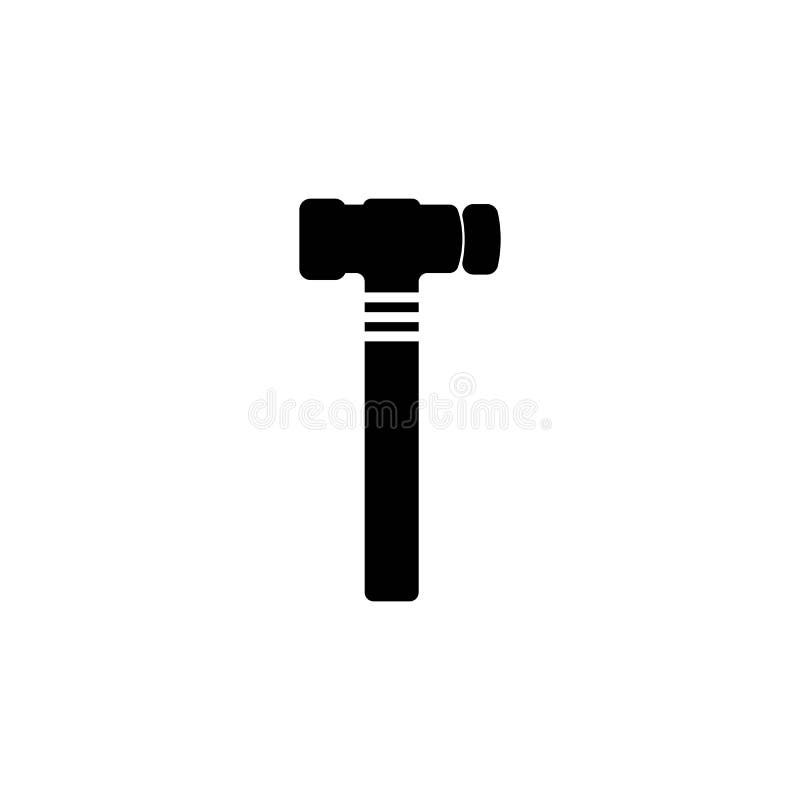 Hammer logo vector stock vector. Illustration of worker - 174359775