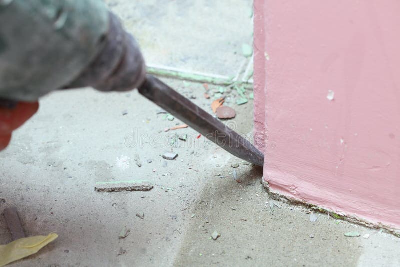 Hammer Mason Work Floor Tool Stock Photo - Image of heavy, contractor ...