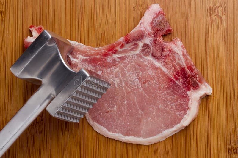 Hammer for meat stock image. Image of cook, accessories - 34484637