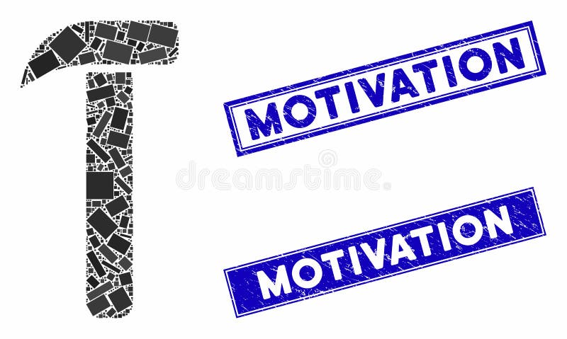 Hammer Mosaic and Grunge Rectangle Motivation Watermarks Stock Vector ... Hammer Mosaic and Grunge Rectangle Motivation Watermarks Stock Vector ...