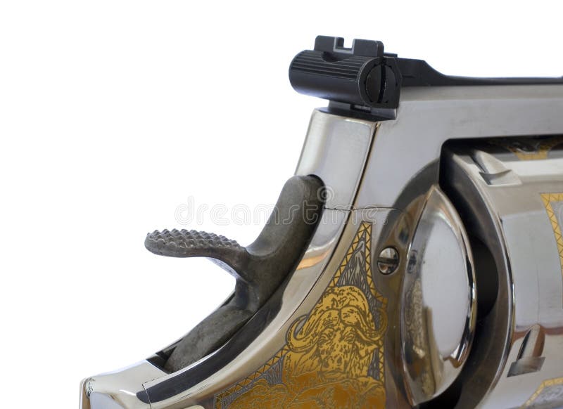 Hammer and rear sight stock photo. Image of sight, weapon - 11286576