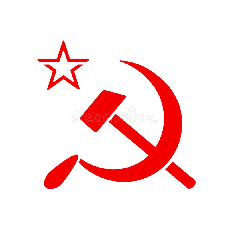 Hammer and Sickle, Soviet Union USSR Red Symbol Stock Vector ... Hammer and Sickle, Soviet Union USSR Red Symbol Stock Vector ...