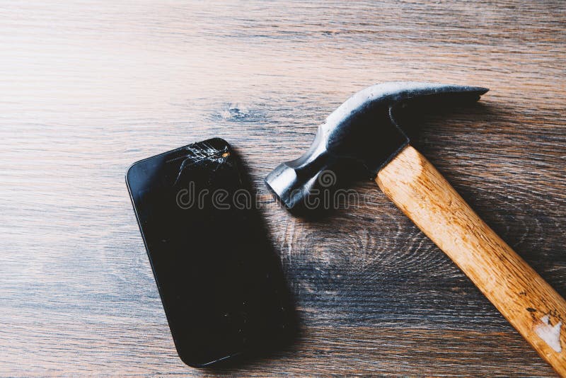 504 Smashed Hammer Mobile Phone Stock Photos - Free & Royalty-Free ...