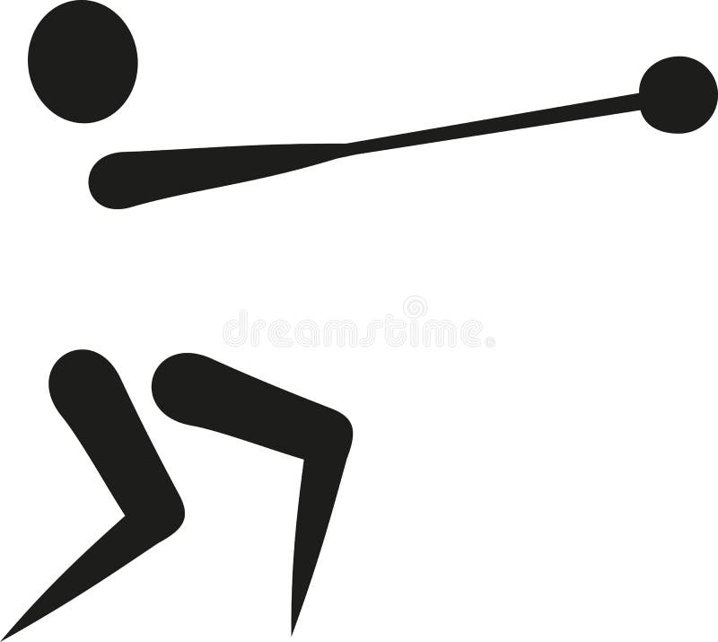 Hammer Throw Stock Illustrations – 289 Hammer Throw Stock Illustrations ...