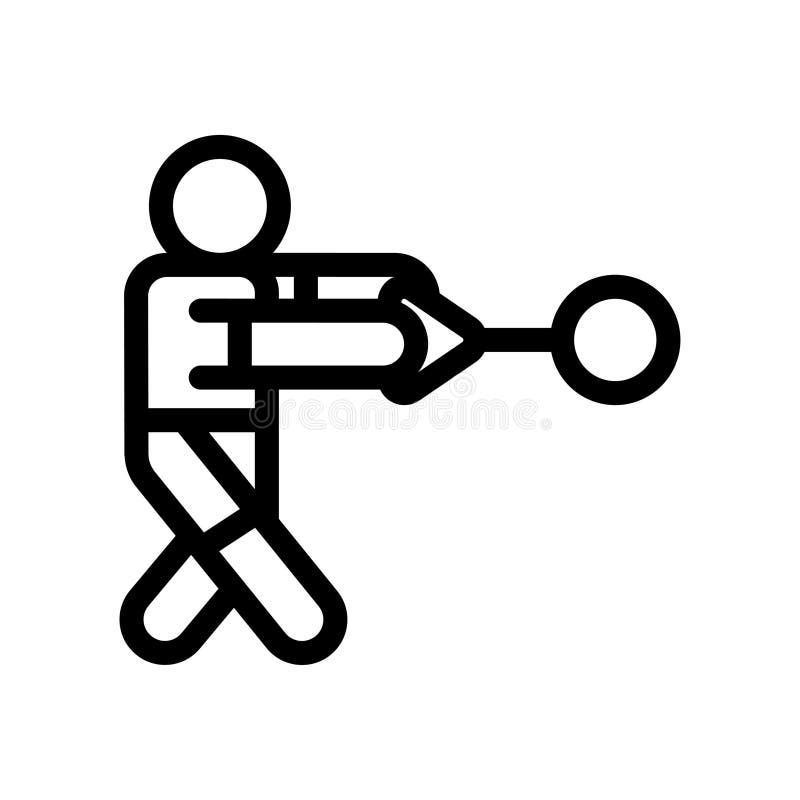 Hammer Throw Stock Illustrations – 287 Hammer Throw Stock Illustrations ...