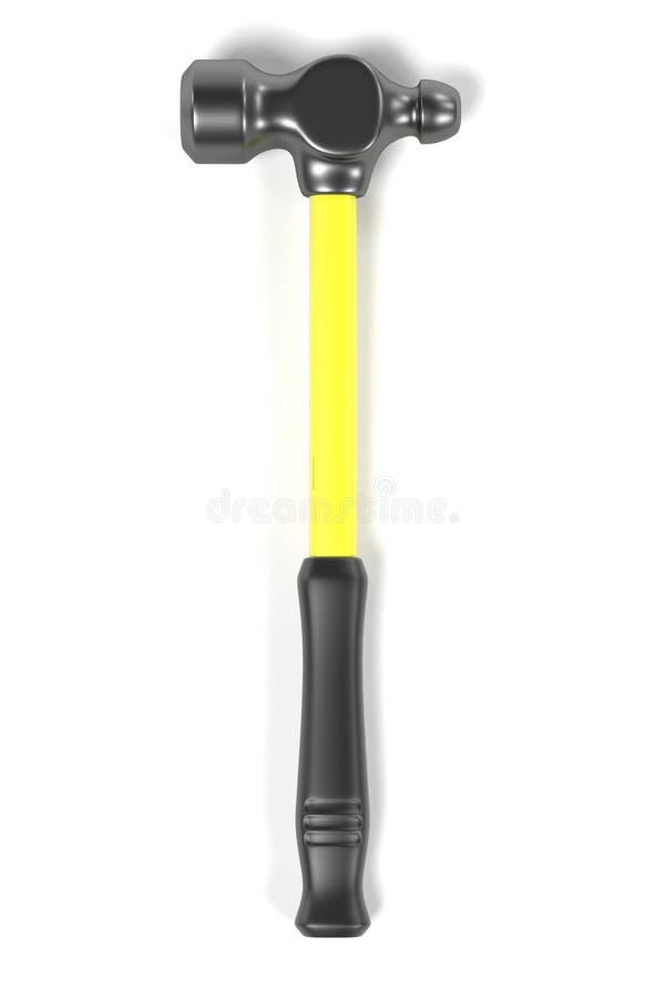 Hammer tool stock illustration. Illustration of realistic - 55554780