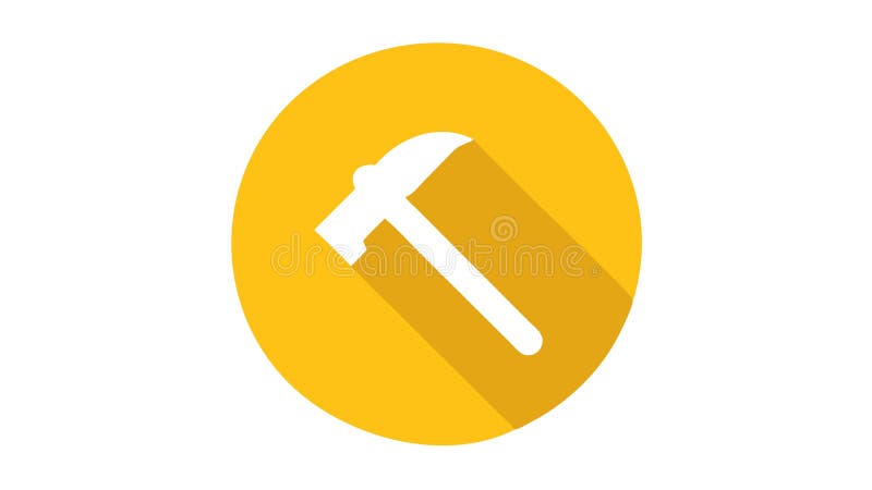 Hammer Tool Icon, Construction Repair Building, Vector Design ...