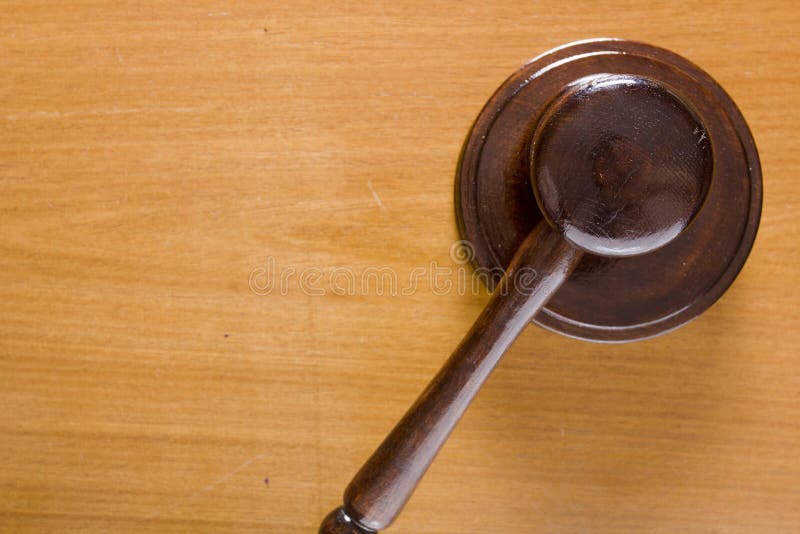 Hammer used in court stock image. Image of decision, cutting - 55929395