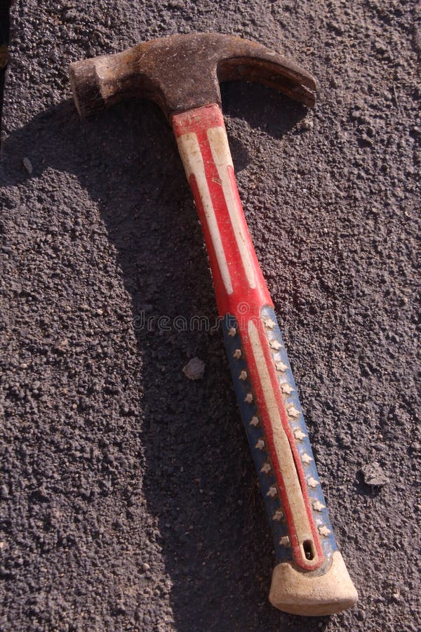 A Hammer Used for Various Things by Handymen Stock Photo - Image of ...