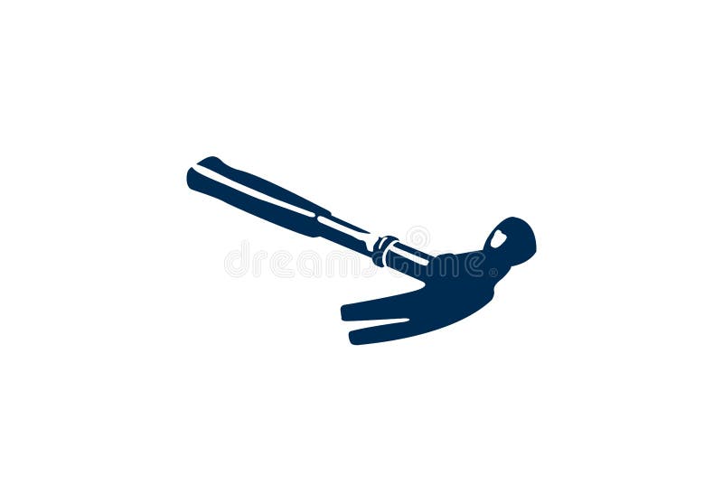 Hammer Vector Icon stock vector. Illustration of repair - 115858232