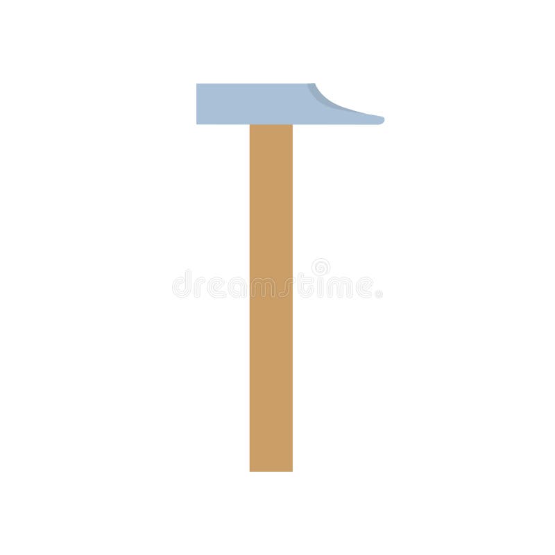 Hammer Vector Illustration Isolated Tool Equipment Construction ...