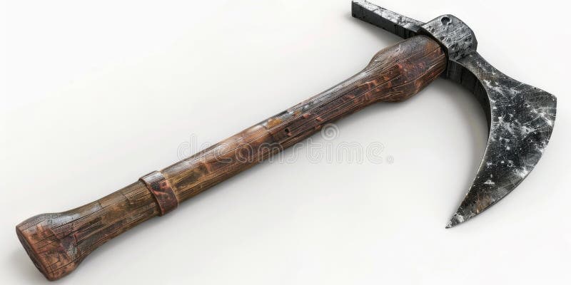 A Hammer with a Wooden Handle on a White Surface. Perfect for ...