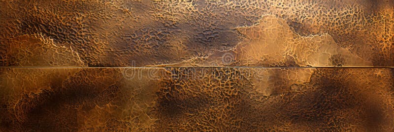 Hammerd and Textured Brass Panel Stock Illustration - Illustration of ...