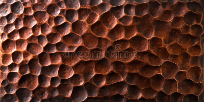 Hammered Copper Background with Deep Textures and a Natural Sheen. the ...