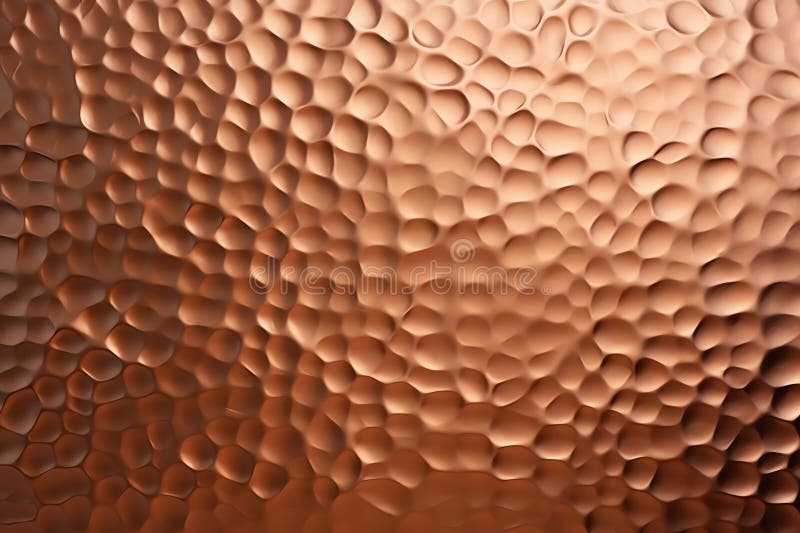 Hammered Copper Wall Texture Stock Illustration - Illustration of ...