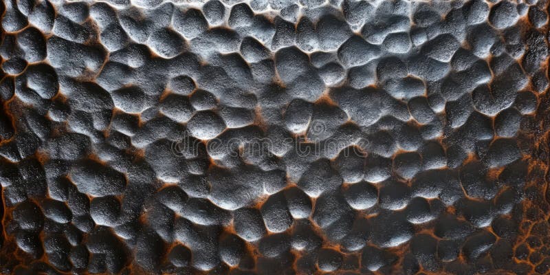 Hammered Iron Background Deep Indentations Rough Textures Rustic Aged ...