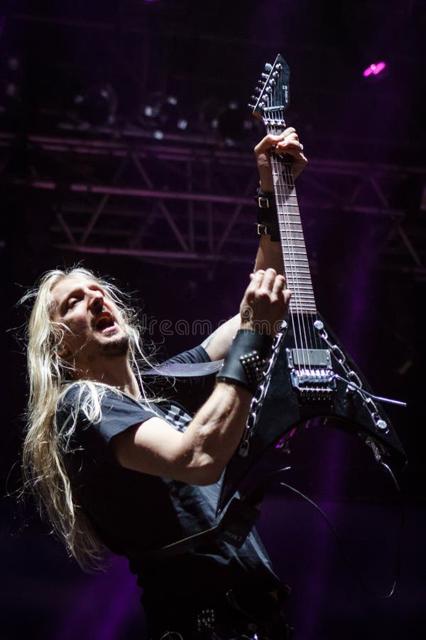 Hammerfall at Masters of Rock 2015 Editorial Stock Image - Image of ...