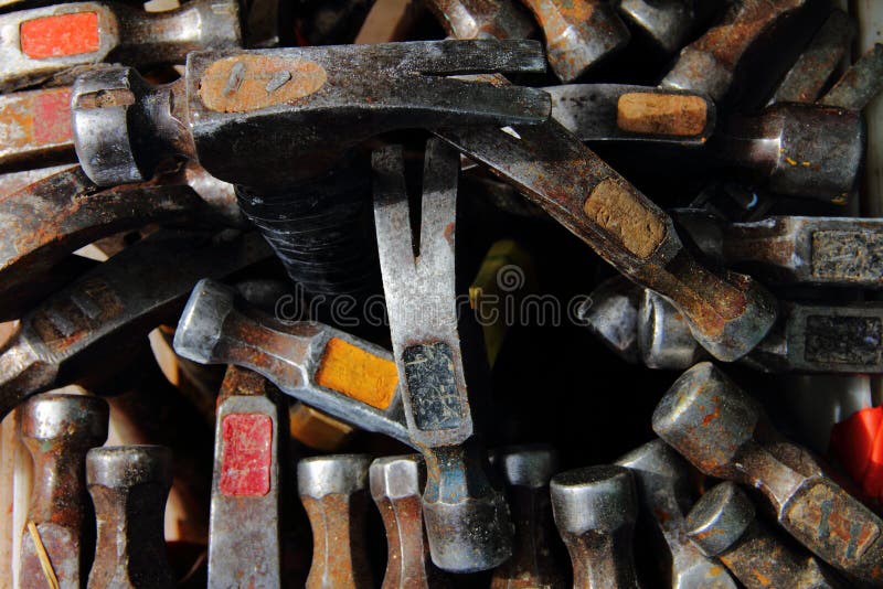 Hammers stock image. Image of tools, collection, construction - 21237997