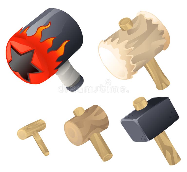 Cartoon Hammer Comedy Stock Illustrations – 11 Cartoon Hammer Comedy ...