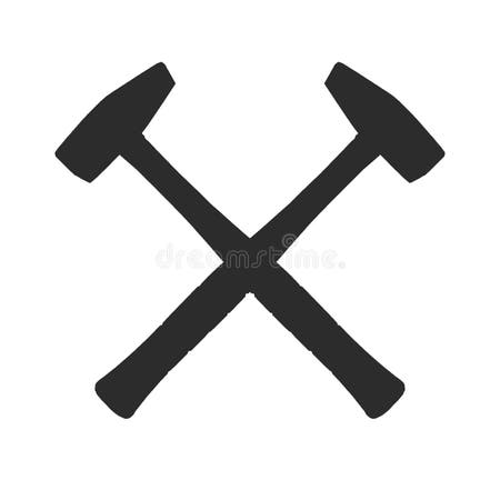 Crossed Hammers Symbol Stock Illustrations – 631 Crossed Hammers Symbol Stock Illustrations ...