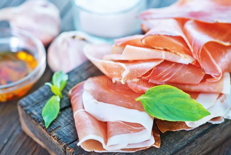 Hamon and aroma spice stock image. Image of crudo, catering - 55500651