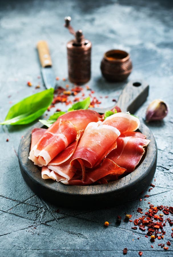 Hamon stock image. Image of diet, gammon, meat, hamon - 109400943