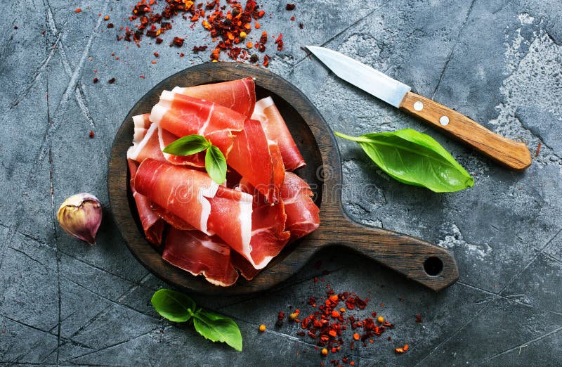 Hamon stock photo. Image of pepper, food, gourmet, appetizer - 109399818