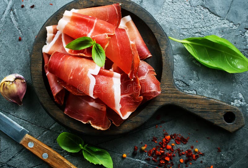 Hamon stock image. Image of diet, gammon, meat, hamon - 109400943