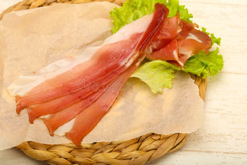 Hamon meat pork snack stock photo. Image of ingredient - 151269644