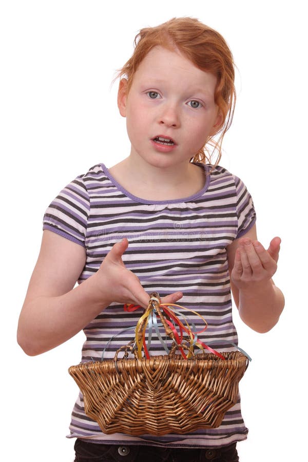 Hamper stock photo. Image of beautiful, childhood, child - 23425662