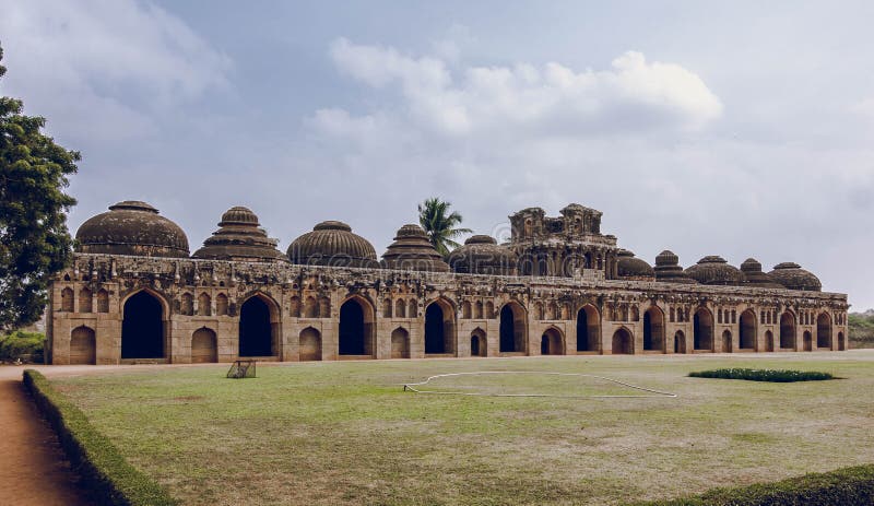 The Hampi Elephant Stable is an Impressive Structure that Was Used for ...